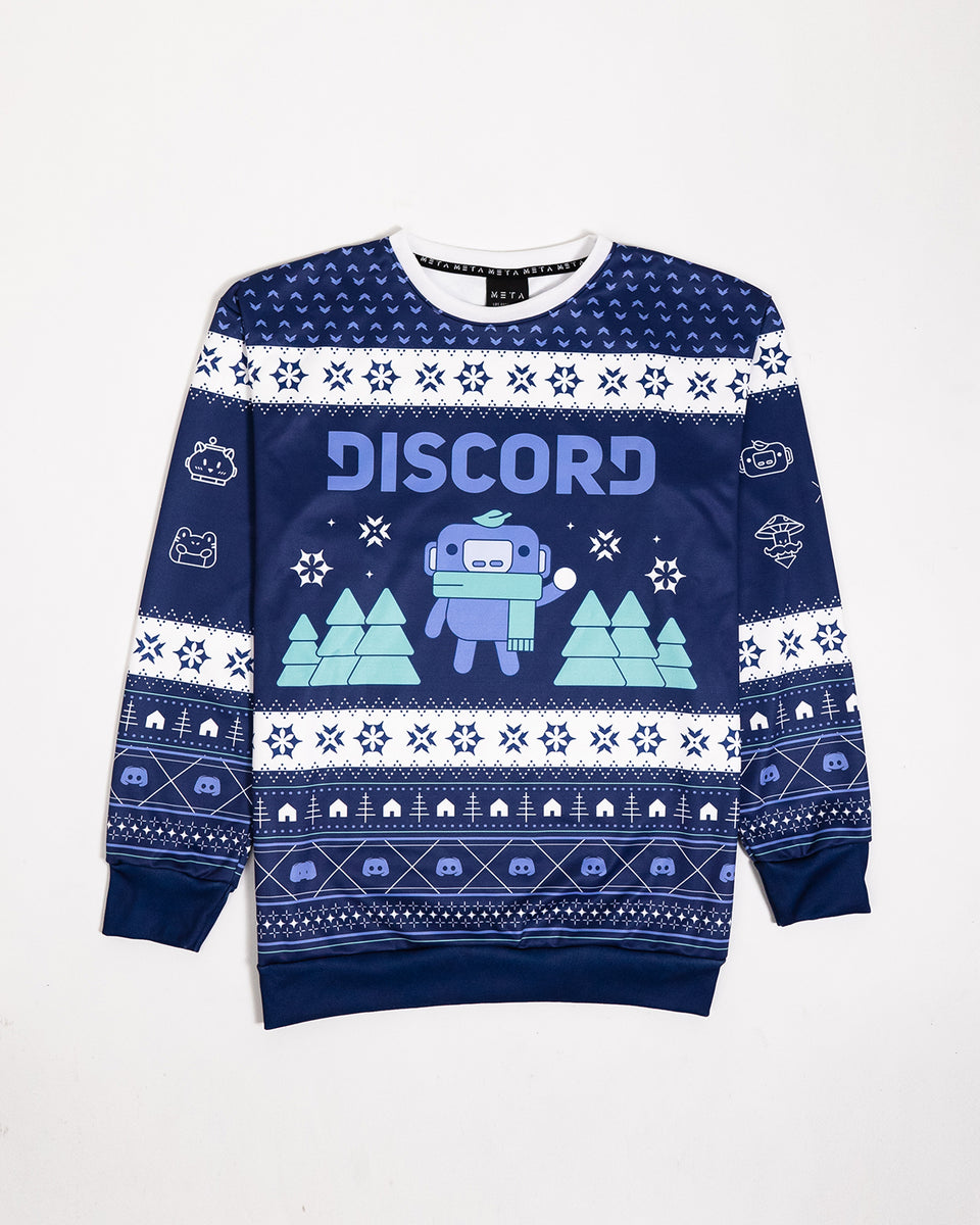 Snowsgiving Holiday Sweater – Discord Powered by DOTEXE