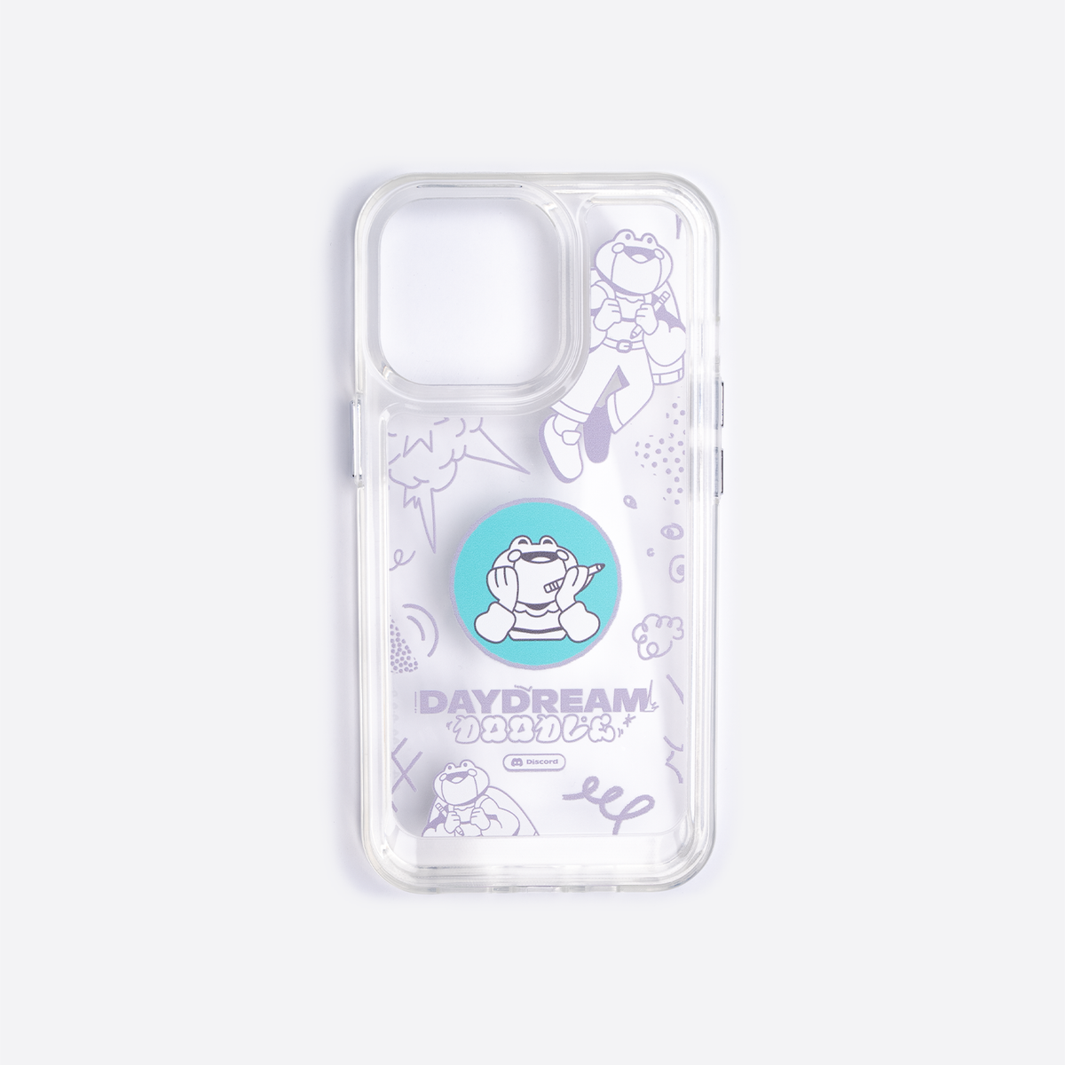 Clearly a Phone Case Iphone 13 Pro Model – Discord Powered by DOTEXE